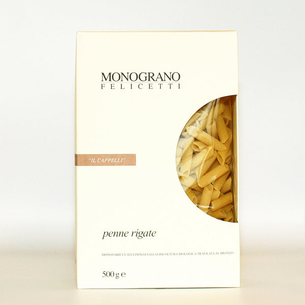 Penne rigate Monograno "Il Cappelli" 500 gr. - Pastificio Felicetti ...